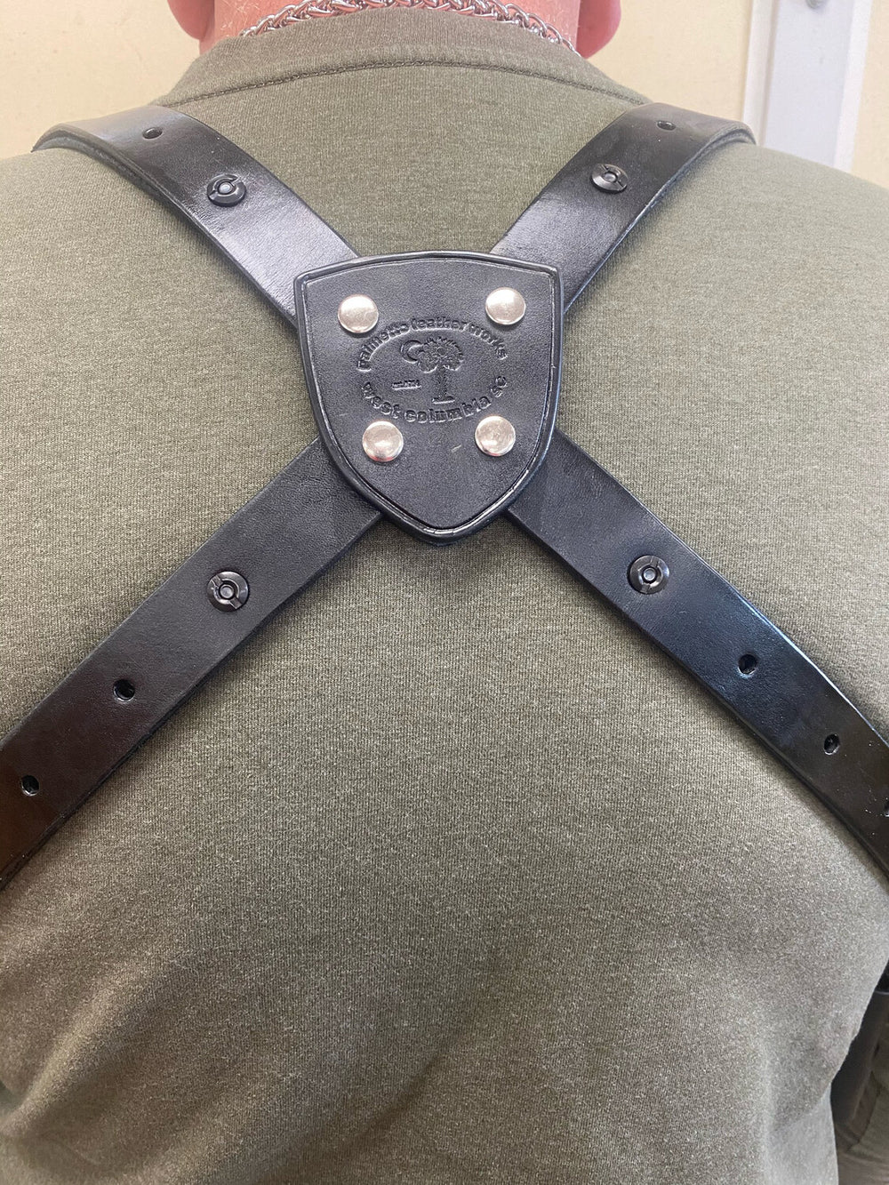 Colt 1911 5" Double Shoulder Holster | Palmetto Leather
